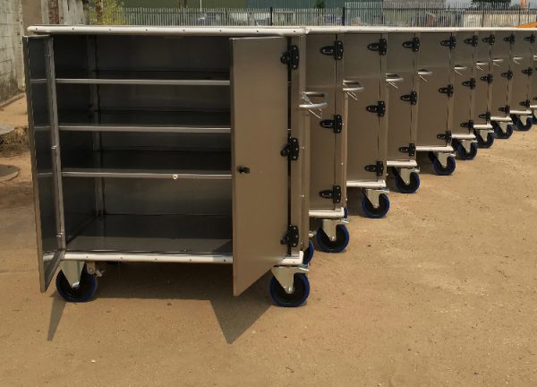 Bulk Food Transport Trolleys - BW Stainless